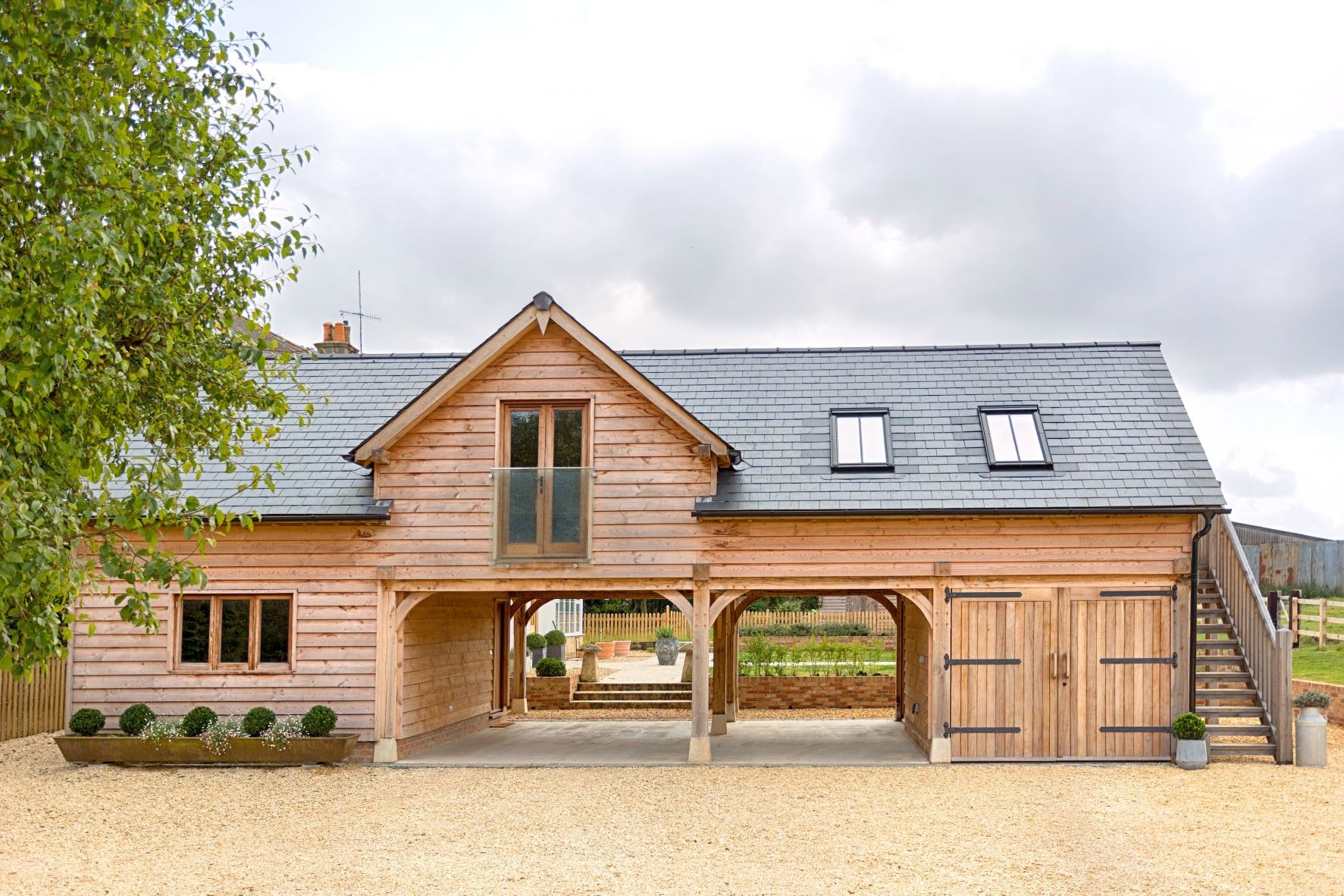 Invest in your home - with oak garages - The Guild of Master Craftsmen